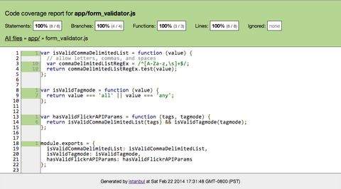 Testing and Code Coverage with Node.js Apps | Greg Jopa